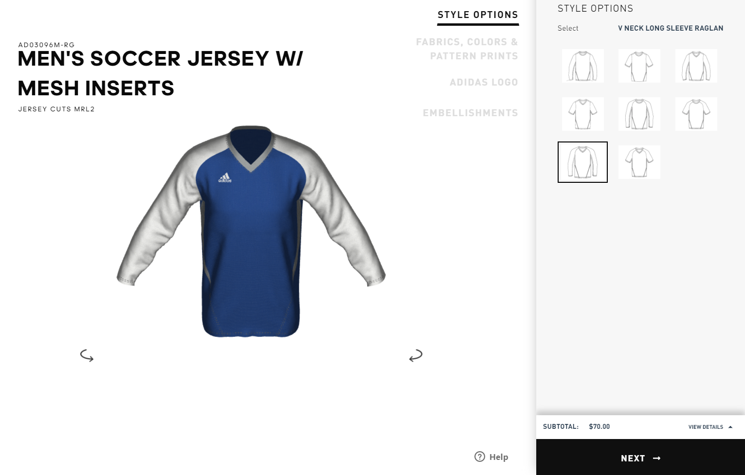 About Options and Alterations, Features, Length – Adidas Custom