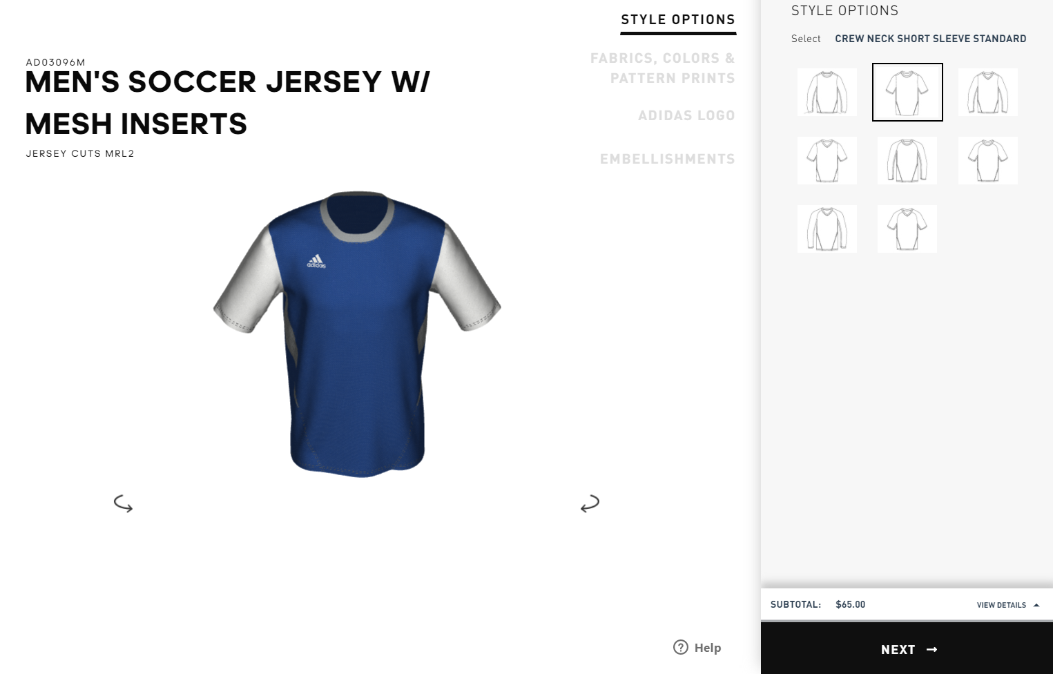 About Options and Alterations, Features, Length – Adidas Custom